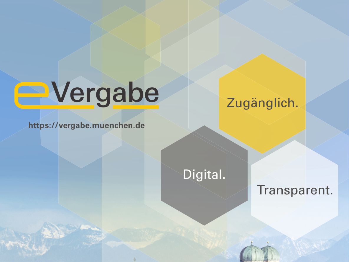 Ausschreibungen auf der Vergabeplattform – Landeshauptstadt München