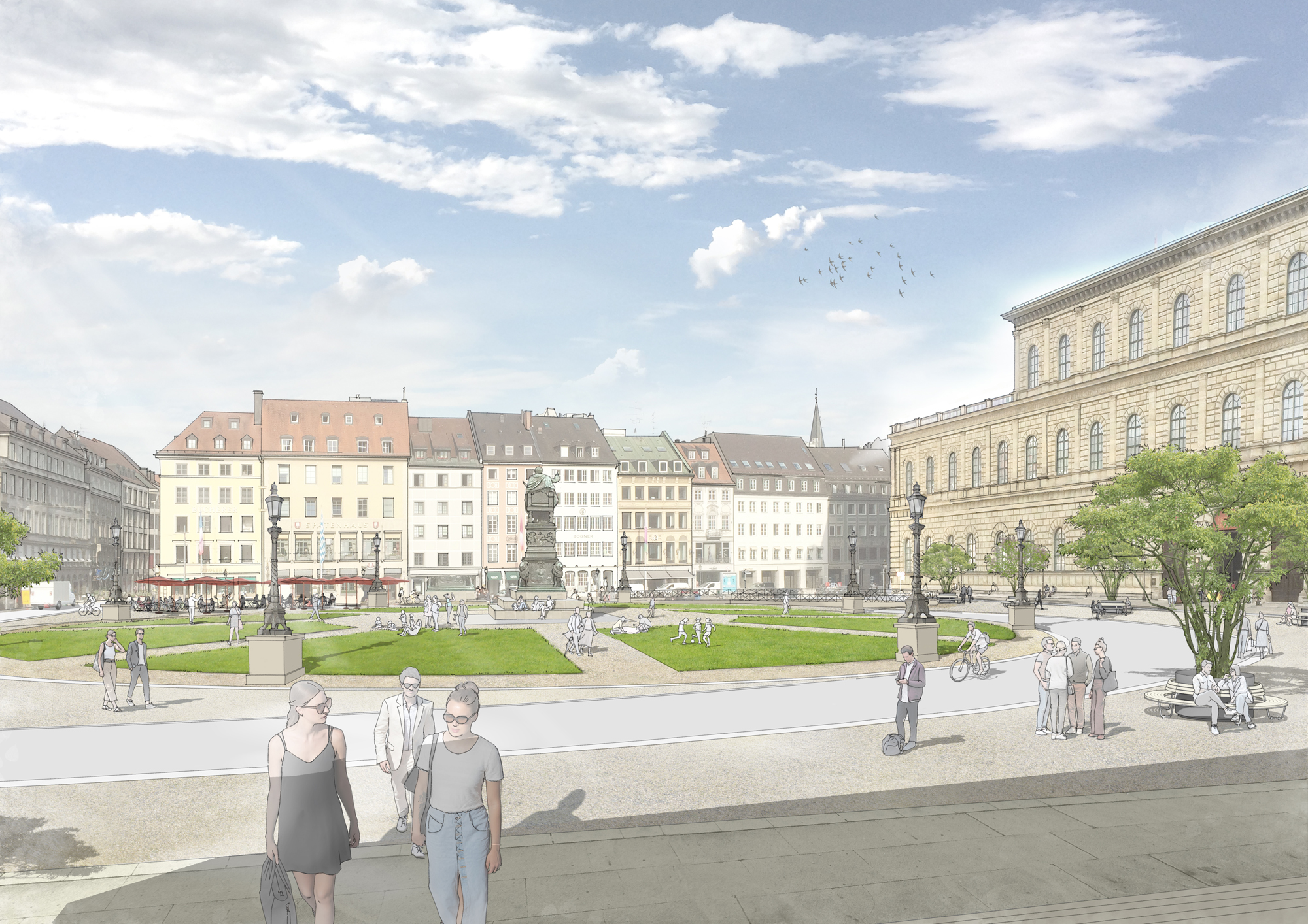 Max-Joseph-Platz – Landeshauptstadt München