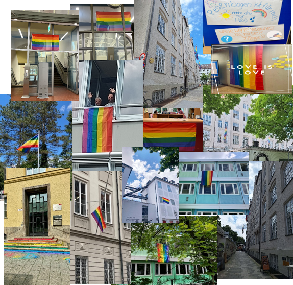 CSD - Städtische Schulen zeigen Flagge – Landeshauptstadt München